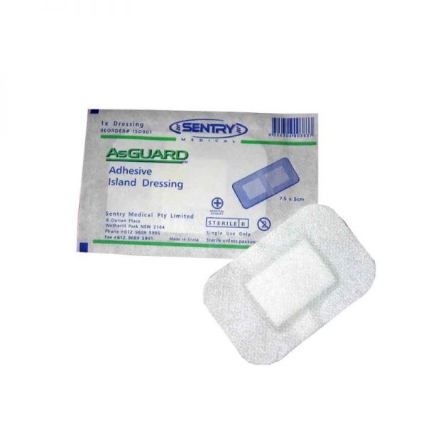 AsGUARD® Flex + Non-Woven Island Dressing 7.5cm x 5 cm (B50) – Betta ...